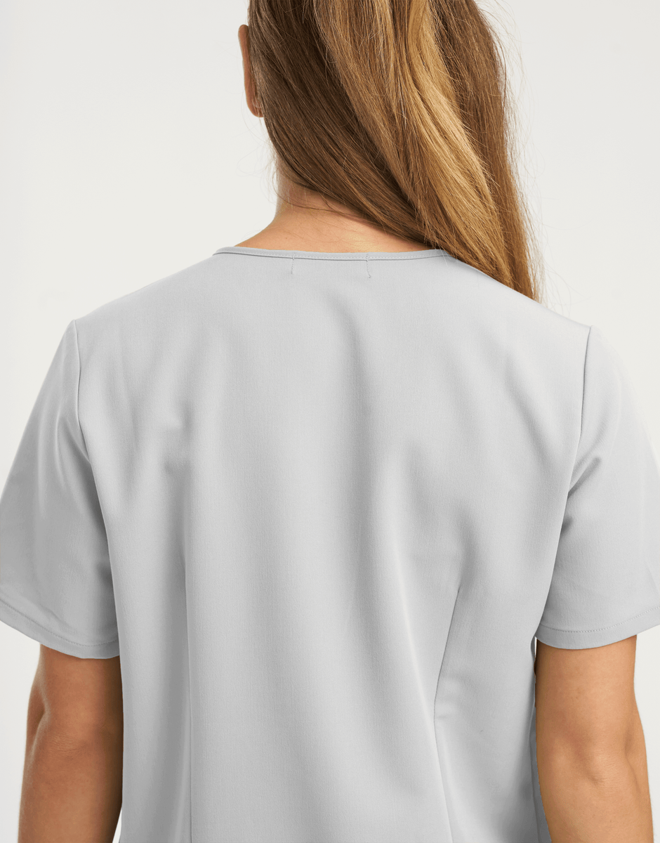 Essential One Pocket V Neck Scrub Top - Tail Light – Airmed Scrubs