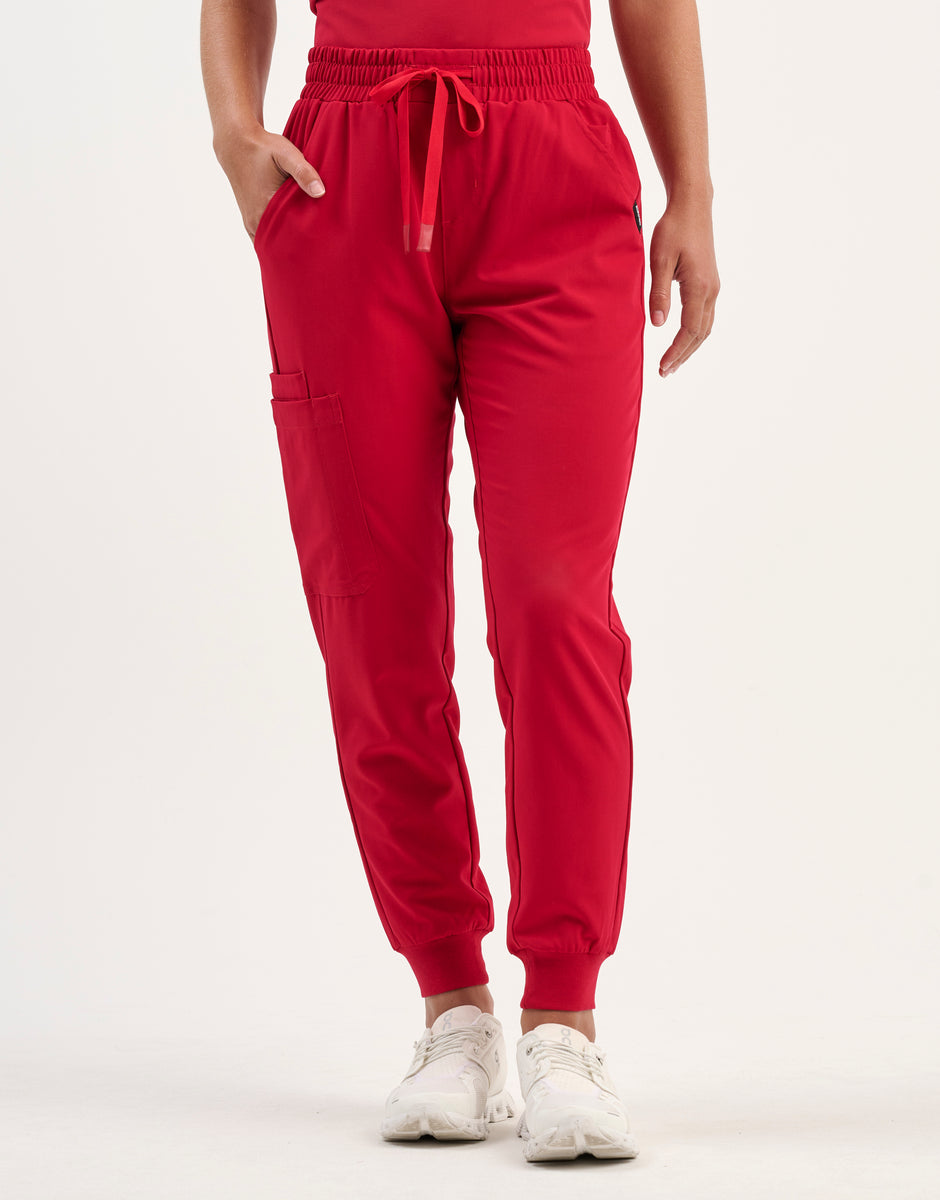 Aspire Red Joggers – Airmed Scrubs