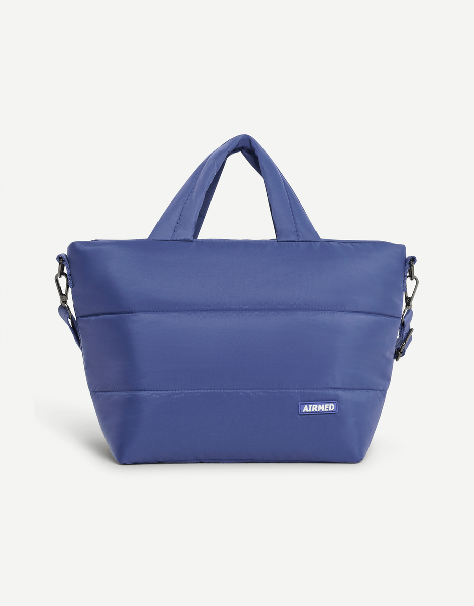 Mini Puffer Tote Bag - Yarra Blue – Airmed Scrubs