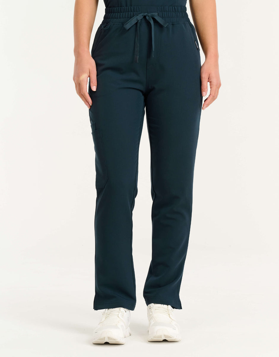 Aspire Straight Leg Scrub Pants - Midnight Navy – Airmed Scrubs