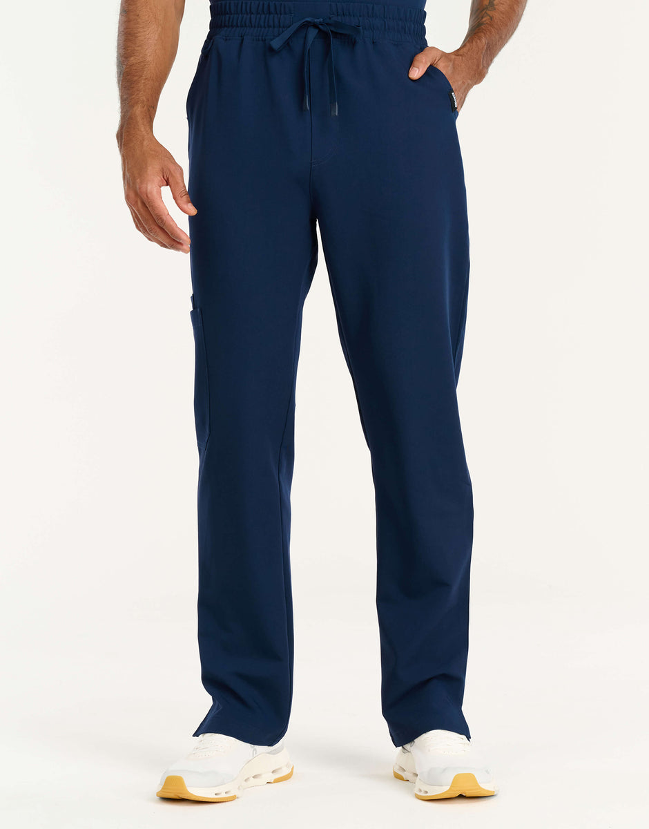 Aspire Straight Leg Scrub Pants - True Navy – Airmed Scrubs